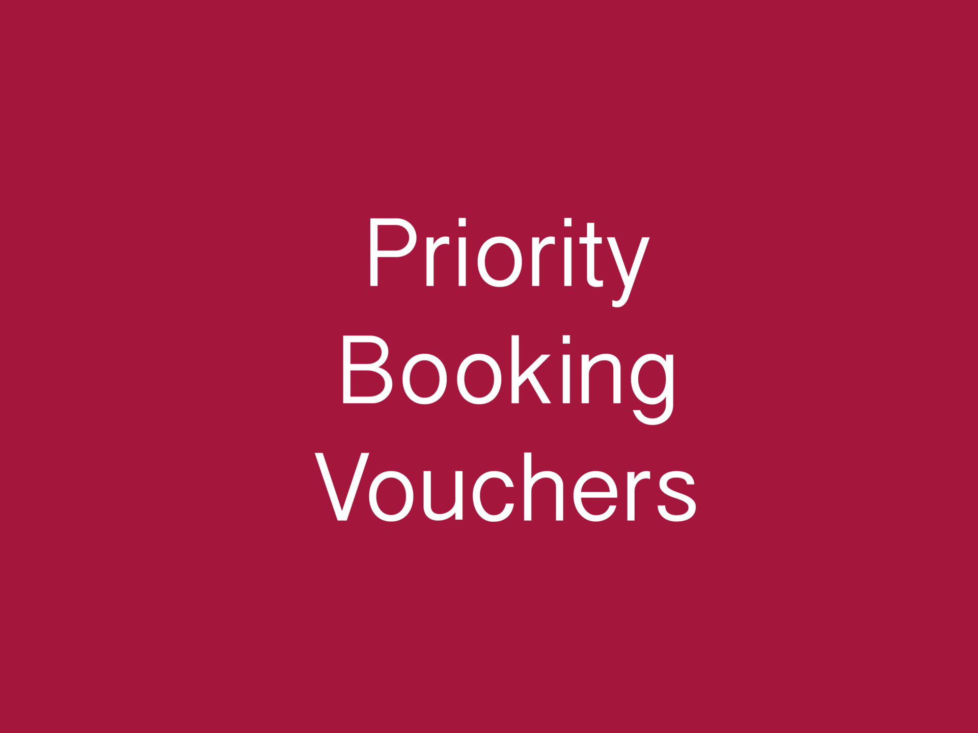 Priority Booking Vouchers, Top Whitley Bay Beauty Salon