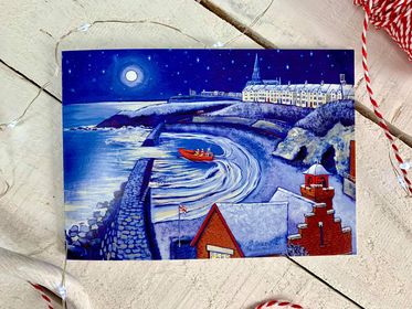 Cullercoats RNLI Christmas Card 2022 | Heaven Therapy
